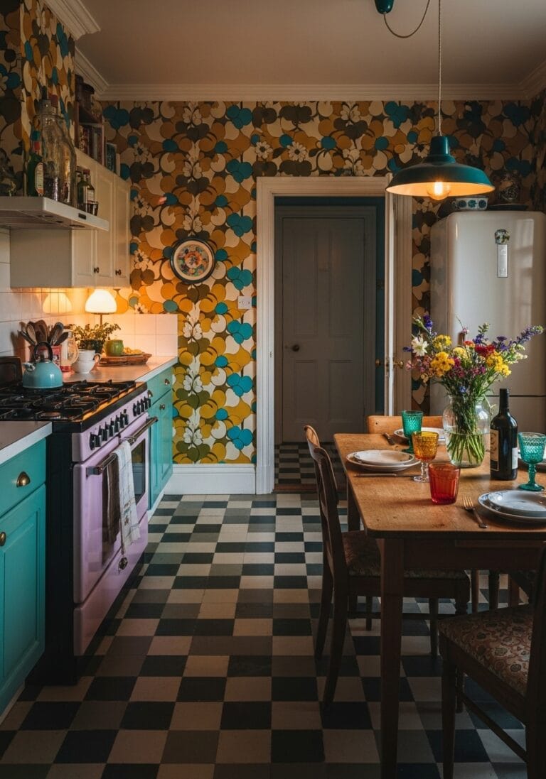 Wallpaper In Kitchen Choices: Curating Modern, Farmhouse, And Vintage ...